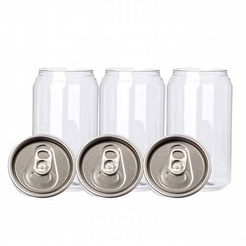 Canettes en PET et aluminium 100%Chef