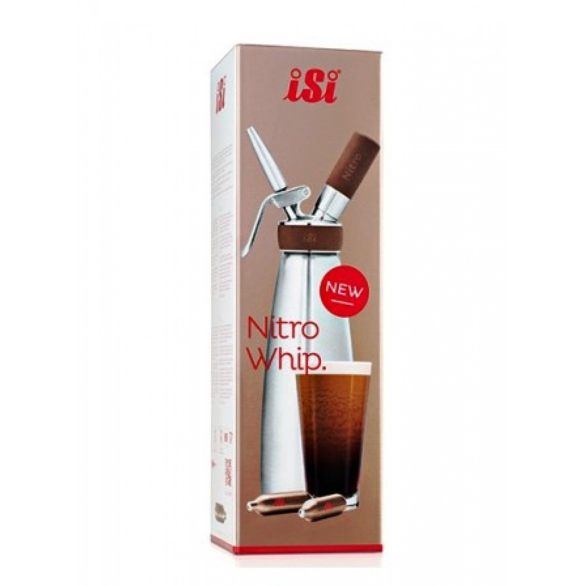 Siphon Isi Nitro Whip 100 cl café, thé et cocktail