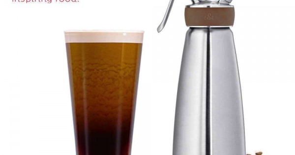 Siphon Isi Nitro Whip 100 cl café, thé et cocktail