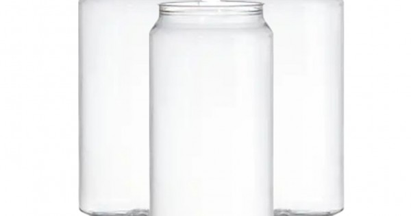 Canette en PET 33 cl sans couvercle x 100