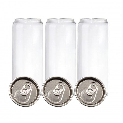 Canettes en PET et aluminium 100%Chef