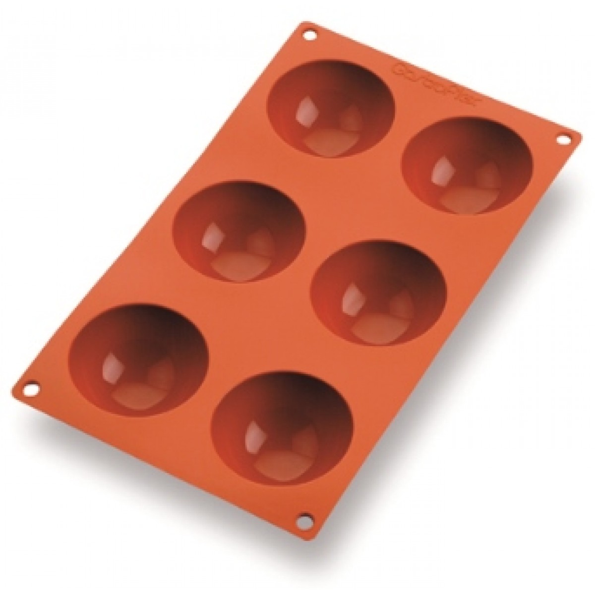 Moule Gastroflex 1/2 sphère 6 empreintes Ø 70 mm