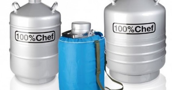 Container à azote liquide 20 litres 100%Chef