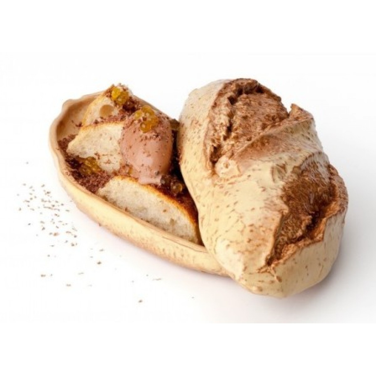 Plat en forme de sandwich Bocadillo en céramique