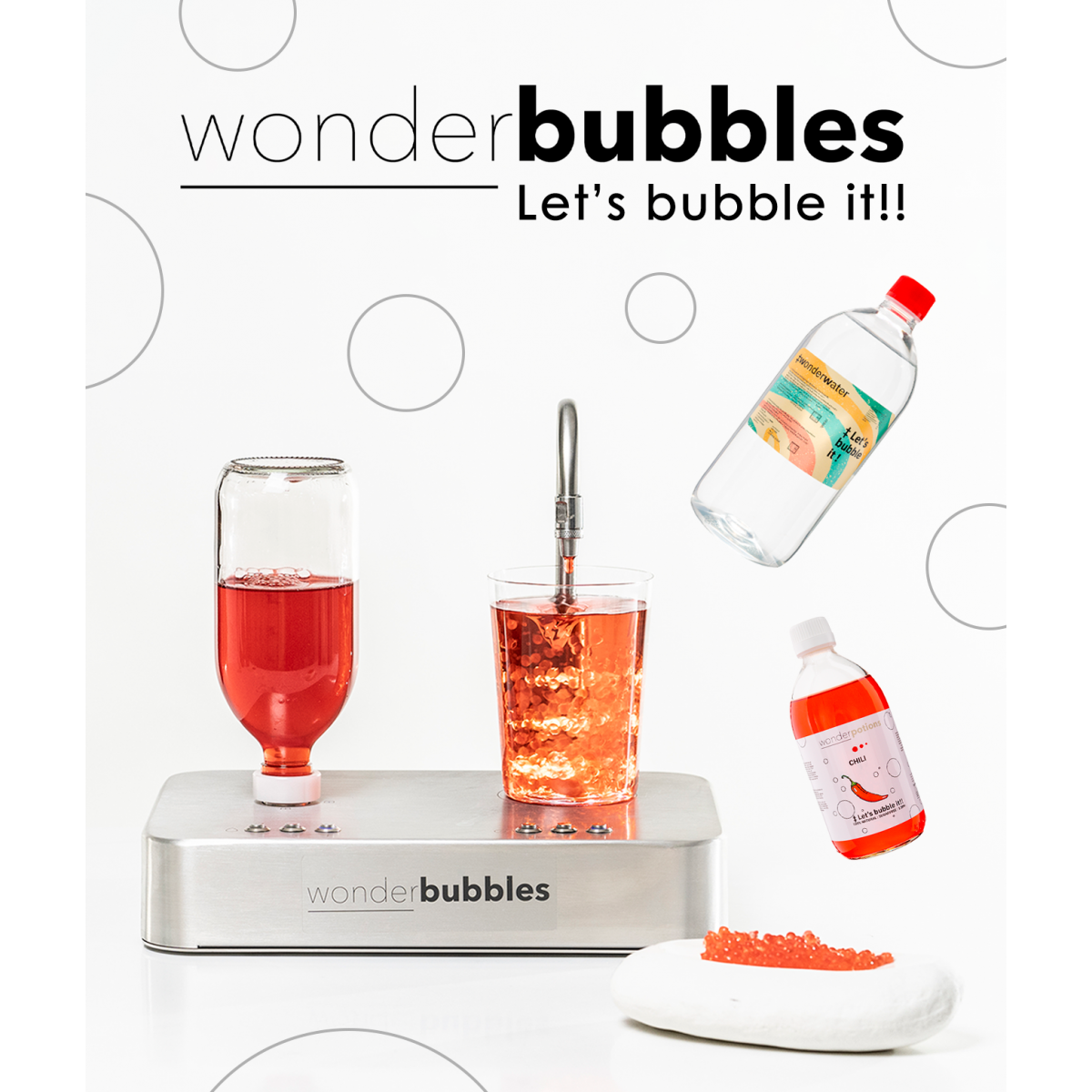 WonderBubbles station de sphérification